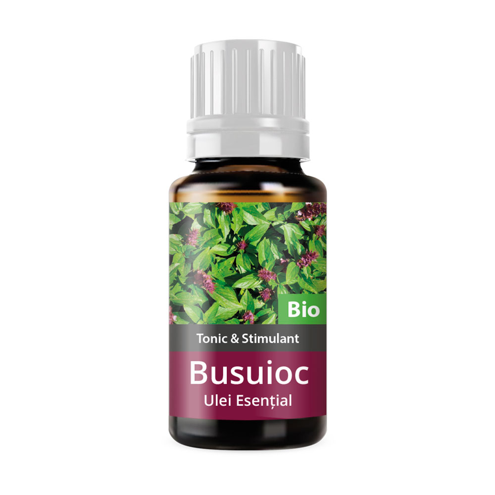 Ulei esențial Busuioc Organic,10ml - Darnic Natural